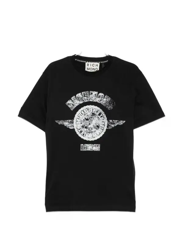 John Richmond Logo-detail T-shirt