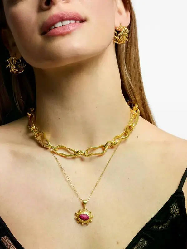 OTTOMAN HANDS Zand Ruby Necklace