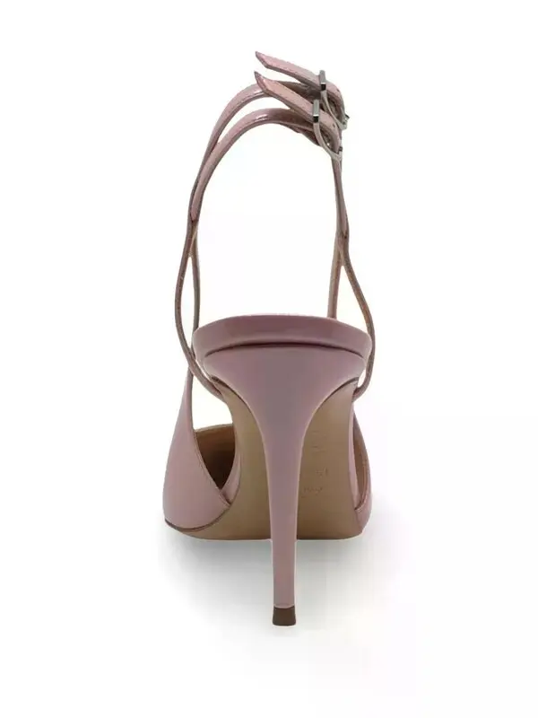 Casadei Buckled Slingback Pumps