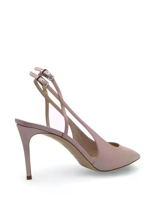 Casadei Buckled Slingback Pumps