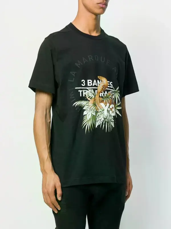 Y3 Cobra Print T-shirt