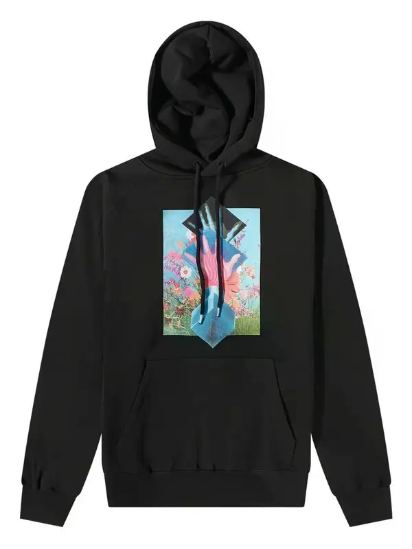 SOULLAND Graphic Print Hoodie