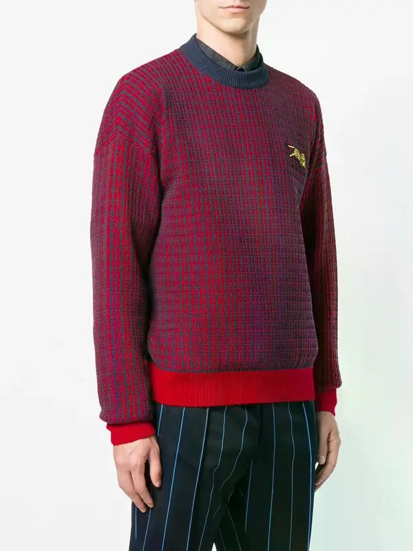 Kenzo Check Knit Sweater
