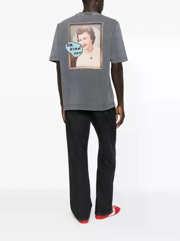 HOPEIUM Graphic-print Logo-print T-shirt
