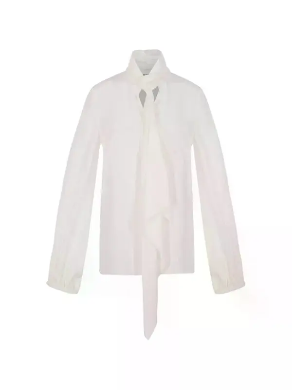 PHAEONIA Phaenonia Tie Neck Long Sleeve Blouse