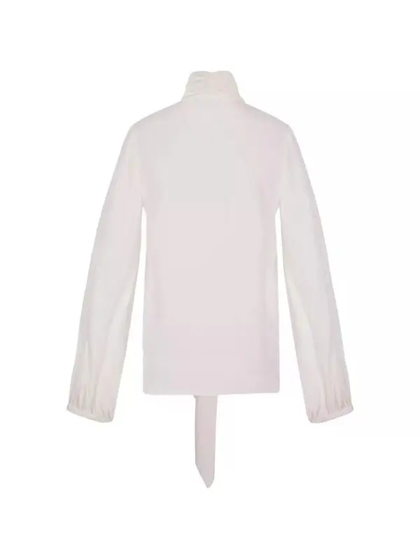 PHAEONIA Phaenonia Tie Neck Long Sleeve Blouse