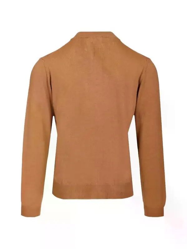 AL DUCA D’AOSTA 1902 Zip-up Ribbed Trim Sweater