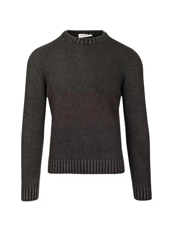 AL DUCA D’AOSTA 1902 Ribbed Trim Crew Neck Sweater