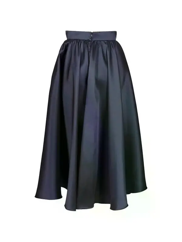 AL DUCA D’AOSTA 1902 Flared Satin Skirt