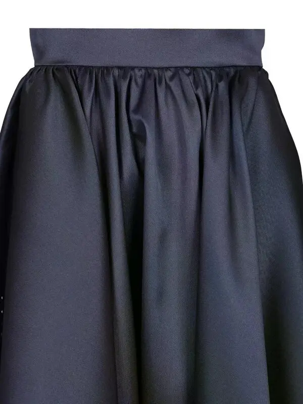 AL DUCA D’AOSTA 1902 Flared Satin Skirt