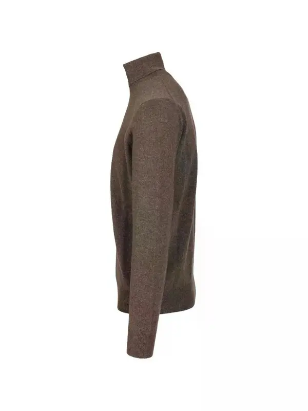 AL DUCA D’AOSTA 1902 Ribbed Trim Roll Neck Sweater