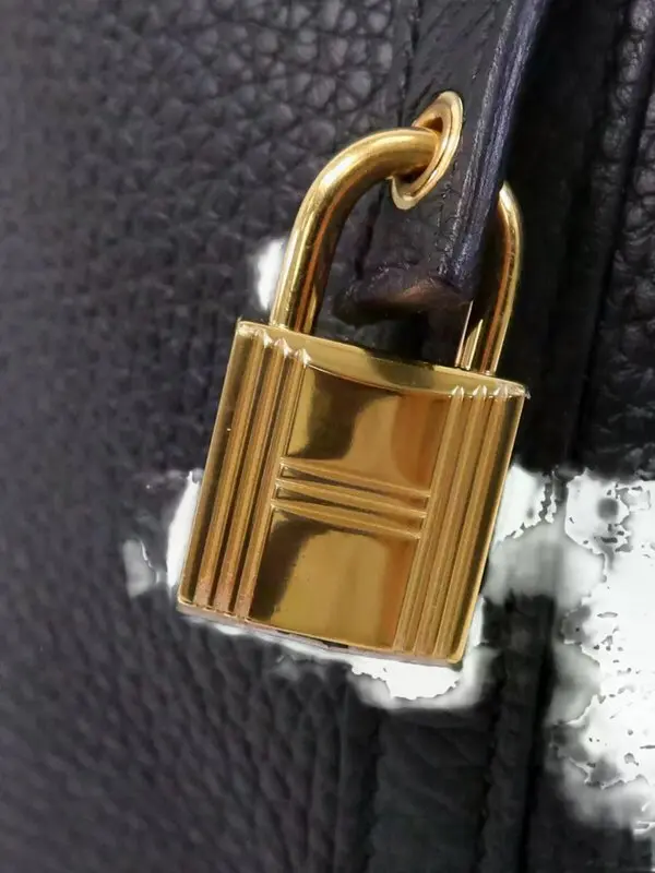 Hermès Clemence-leather Tote Bag