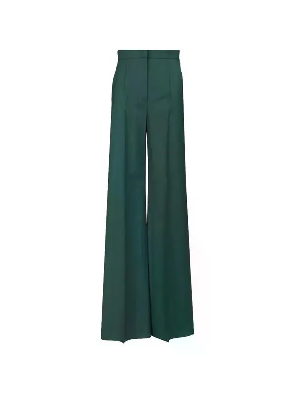 Max Mara Wide-leg Virgin Wool Trousers