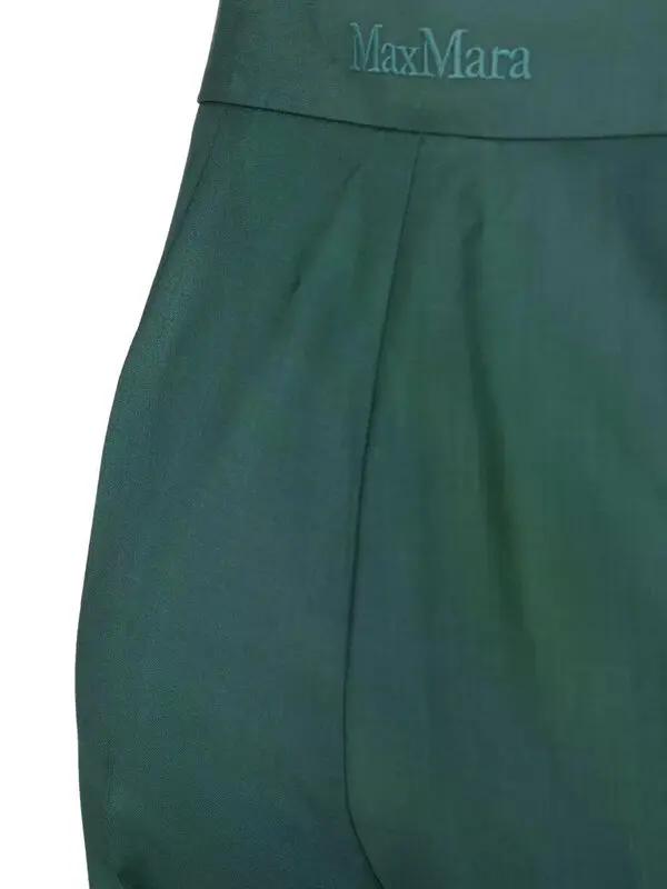 Max Mara Wide-leg Virgin Wool Trousers