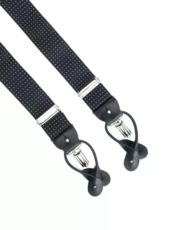 AL DUCA D’AOSTA 1902 Polka-dot Clip-on Braces