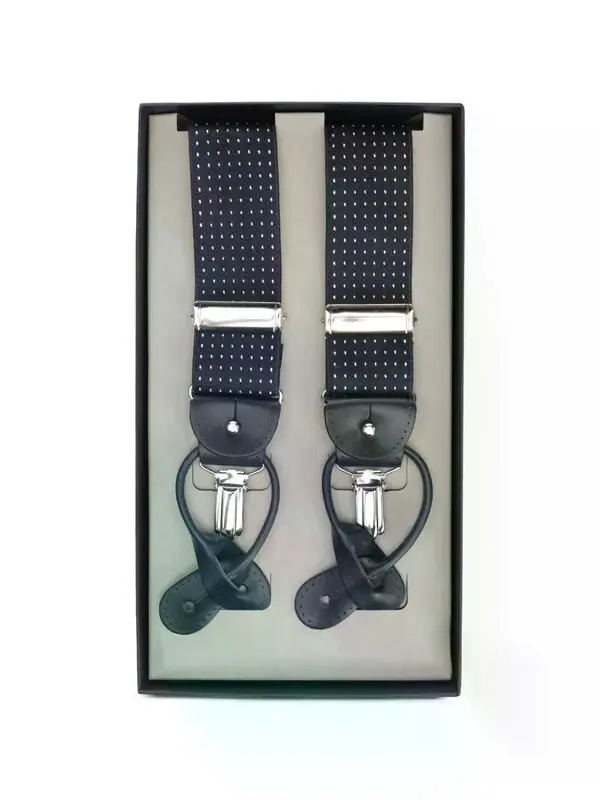 AL DUCA D’AOSTA 1902 Polka-dot Clip-on Braces