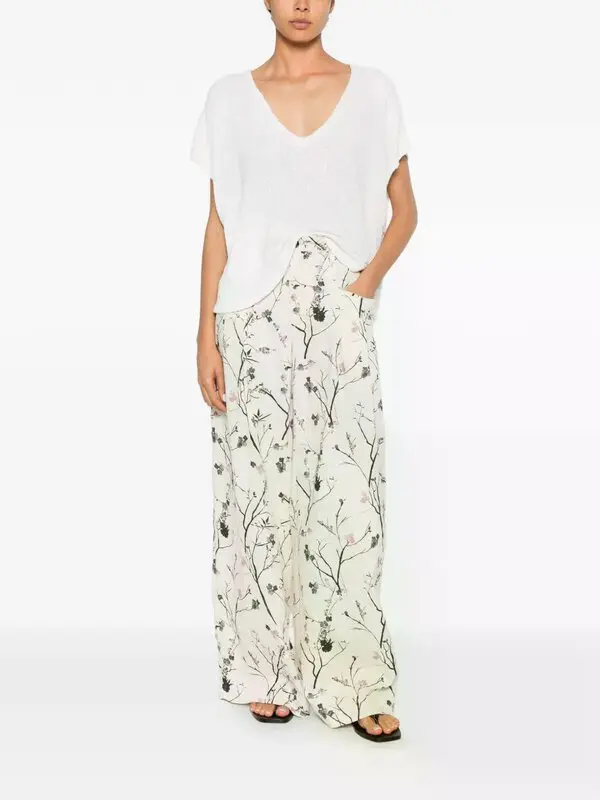 Fedeli V-neck Short-sleeve Sweater
