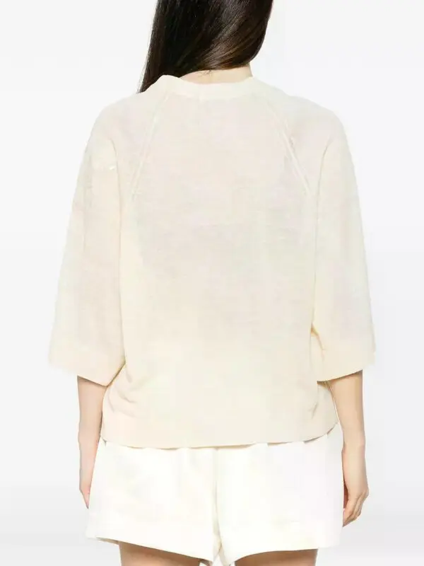 PANICALE Sequin-embellished Raglan-sleeve Sweater