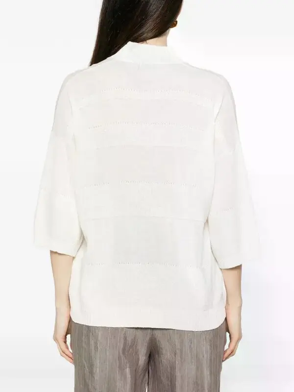 PANICALE Embellished Button Cardigan