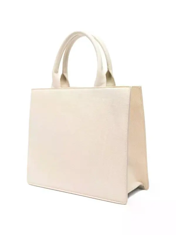 MARC ELLIS Logo Embroidered Jacquard Shoulder Bag