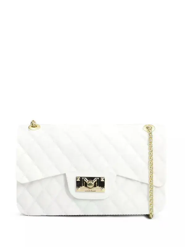 MARC ELLIS Small Flat Falcon Crossbody Bag - White