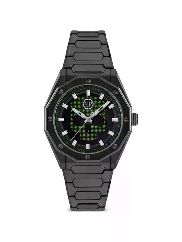 Philipp Plein Deluxe 44mm Watch With Pin-buckle Fastening - Black