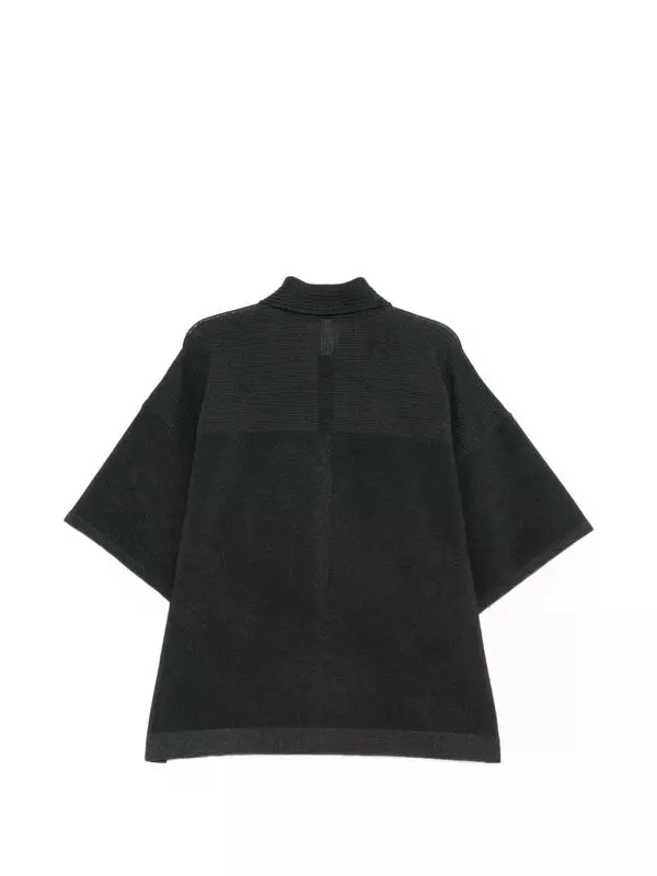 CFCL Ribbed-knit Chest-pocket Shirt