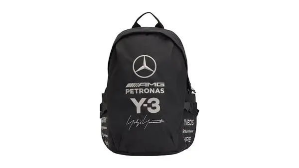 Adidas Y-3 Mercedes Amg Petronas Formula 1 Team Backpack - Black