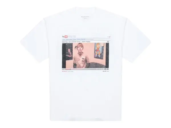 SKYLRK Justin Bieber Graphic T-shirt - White