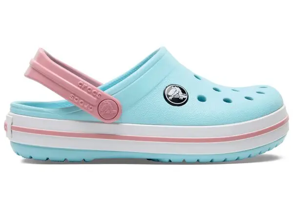 CROCS Crocband Clog K - Ice Blue/white
