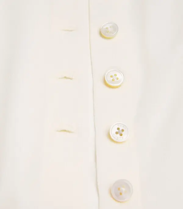 Tory Burch Sleeveless Bow Blouse