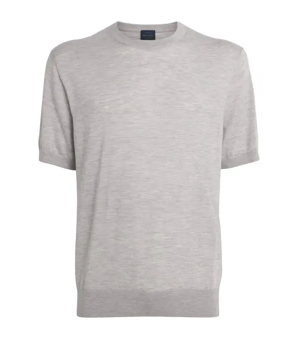 Paul & Shark Cashmere-silk T-shirt