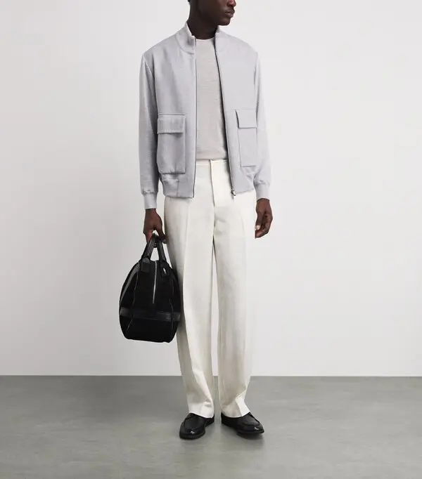 Paul & Shark Cashmere-silk T-shirt