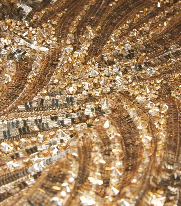 Jenny Packham Embellished Rebecca Mini Dress