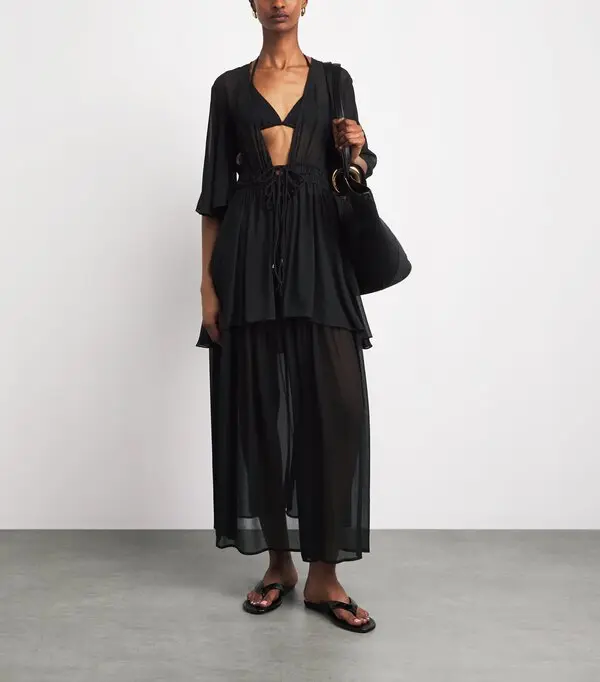 ERES Silk Muslin Maxi Skirt