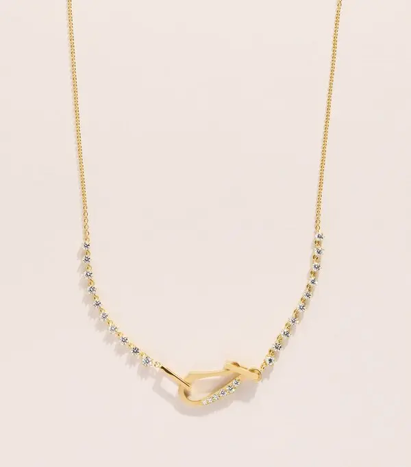 JADE TRAU Yellow And Diamond Lola Necklace - Gold