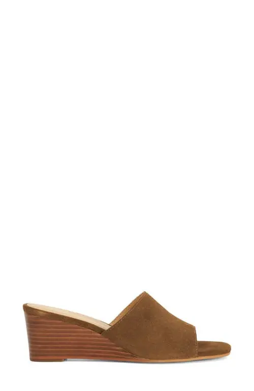 Dune London Kaydee Wedge Slide Sandal - Tan