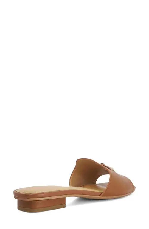Dune London Lindo Slide Sandal - Tan