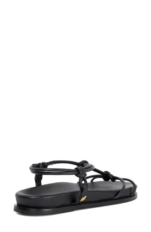 Dune London Launa Ankle Strap Sandals With Knot Detailing