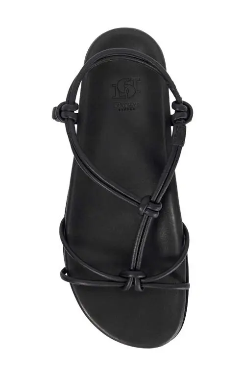 Dune London Launa Ankle Strap Sandals With Knot Detailing