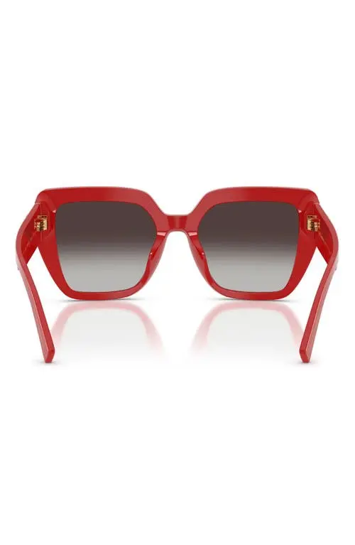 Dolce & Gabbana Square Sunglasses With Sacred Heart Logo Detail