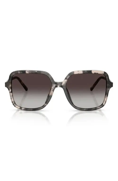 Dolce & Gabbana Square Frame Sunglasses - Grey Havana/grey Gradient