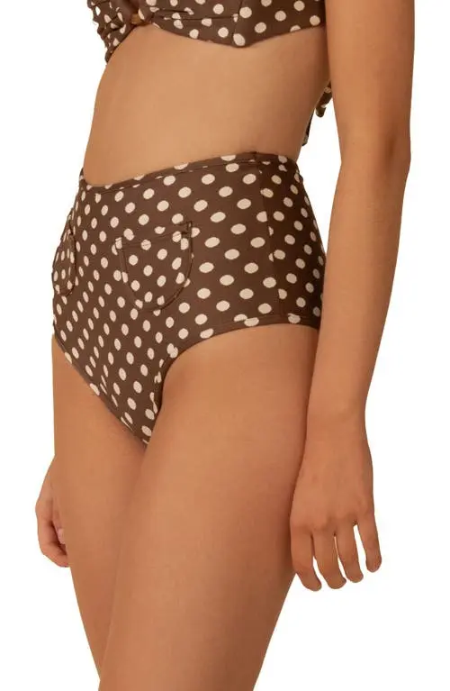MONTCE Polly High Waist Bikini Bottoms - Vivian