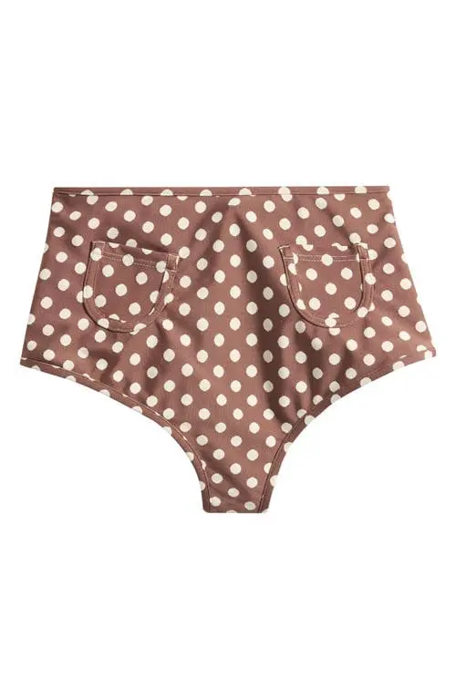 MONTCE Polly High Waist Bikini Bottoms - Vivian