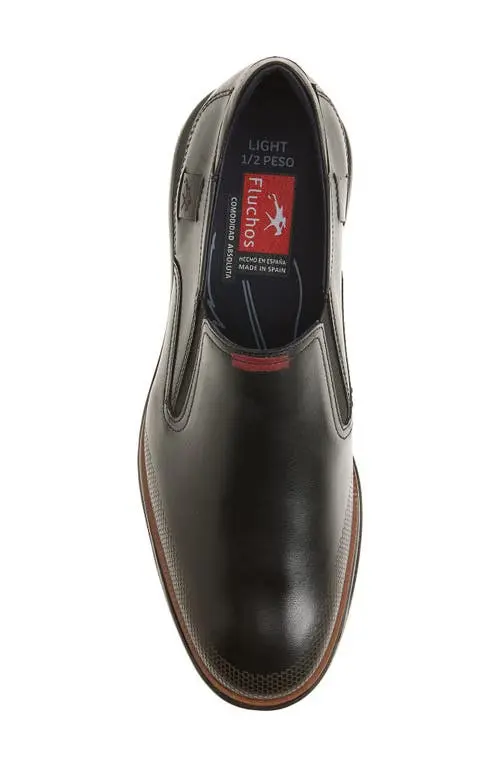FLUCHOS Fenix Embossed Round Toe Loafer