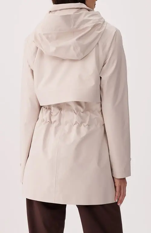 LOLE Aliz Water Repellent Short Trench Coat - Abalone