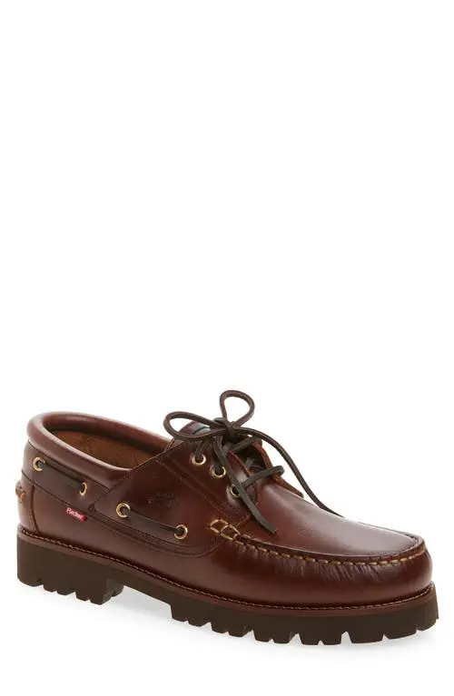 FLUCHOS Richfield Lug Sole Boat Shoe