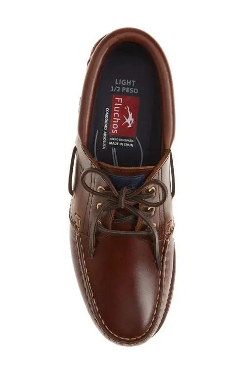 FLUCHOS Richfield Lug Sole Boat Shoe