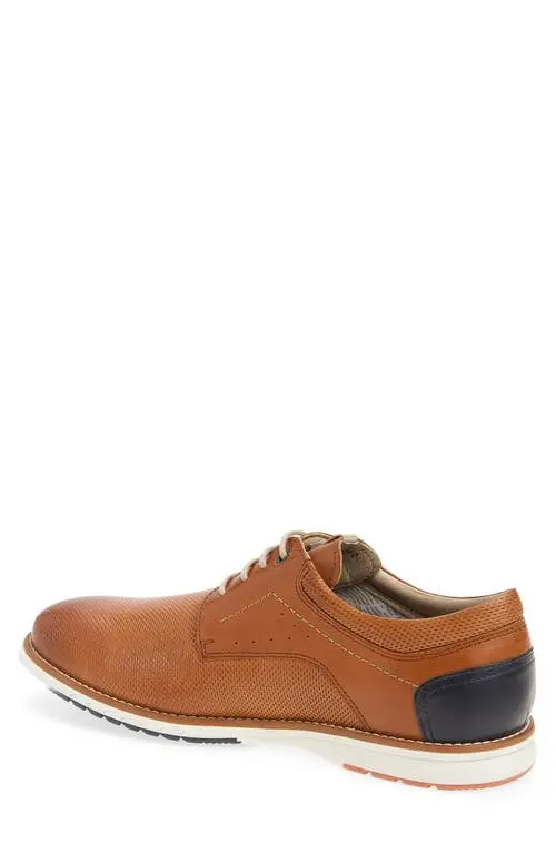 FLUCHOS Taylor Derby Lace-up Perforated Leather Shoes