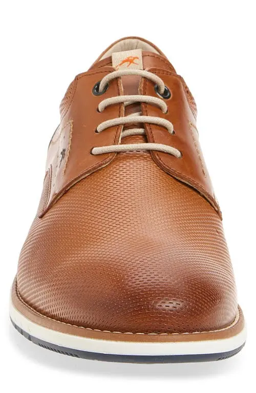 FLUCHOS Taylor Derby Lace-up Perforated Leather Shoes